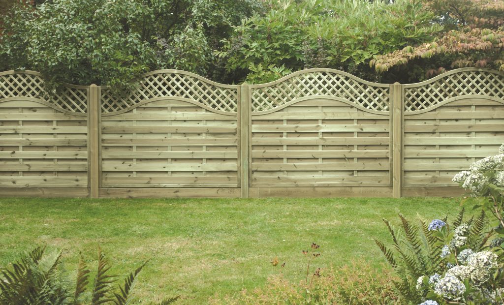 Omega Lattice Top Fence Panel | Monton Fencing Manchester
