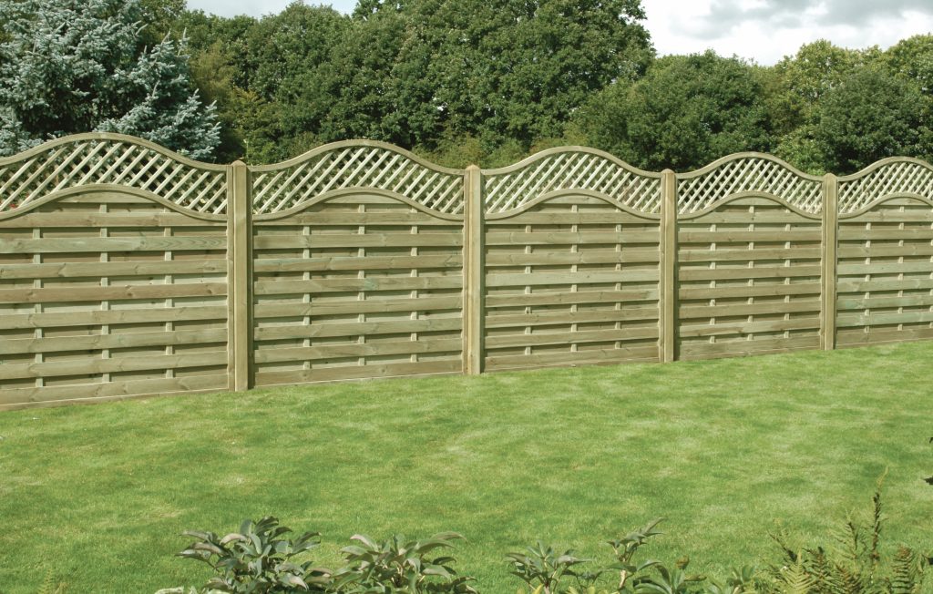Omega Lattice Top Fence Panel | Monton Fencing Manchester