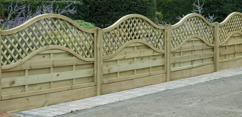 Omega Lattice Top Fence Panel | Monton Fencing Manchester