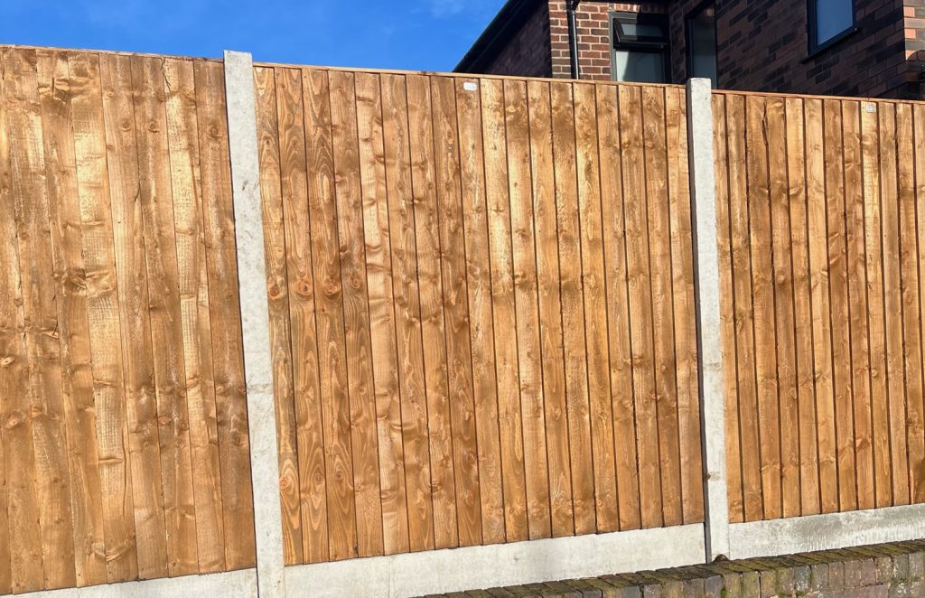 Vertical Close Board Fence Panel | Buy Direct | Monton Fencing Manchester