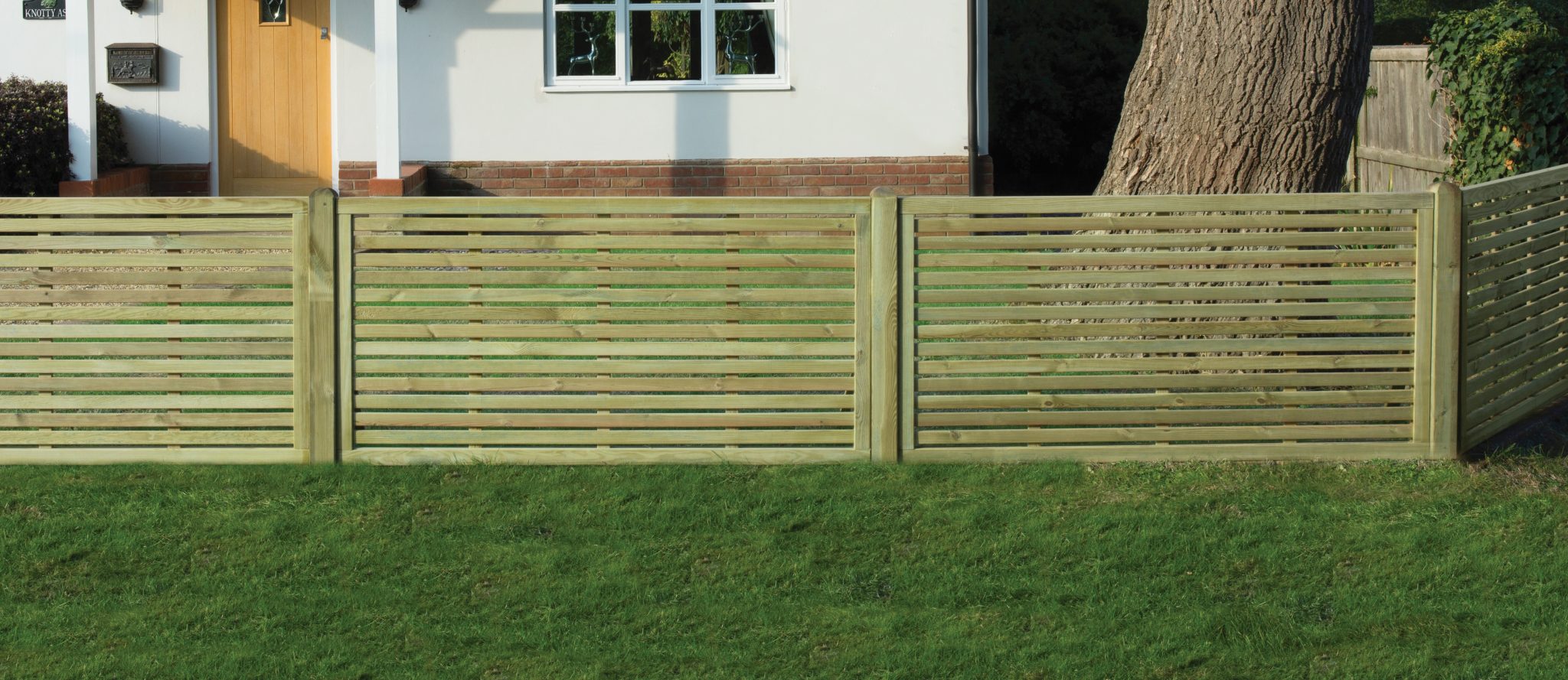 Slatted Fence Panel | Buy Direct | Monton Fencing Manchester